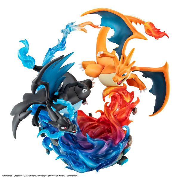 G.E.M. EX Series Mega Charizard X & Mega Charizard Y - Pokémon | MegaH ...