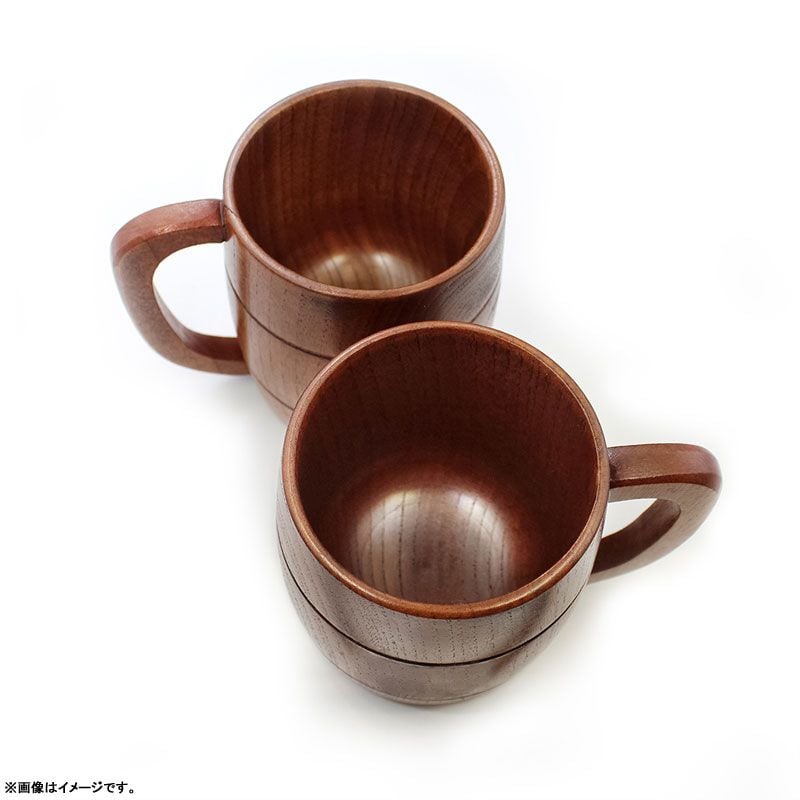 Frieren Blowing a Kiss Barrel Design Wooden Mug - Frieren Beyond Journ ...