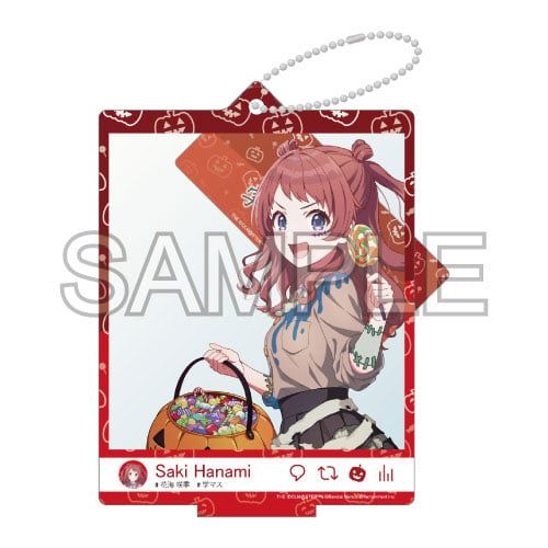 Gakuen iDOLM@STER Selfie Style Acrylic Stand Saki Hanami Fighting My W ...