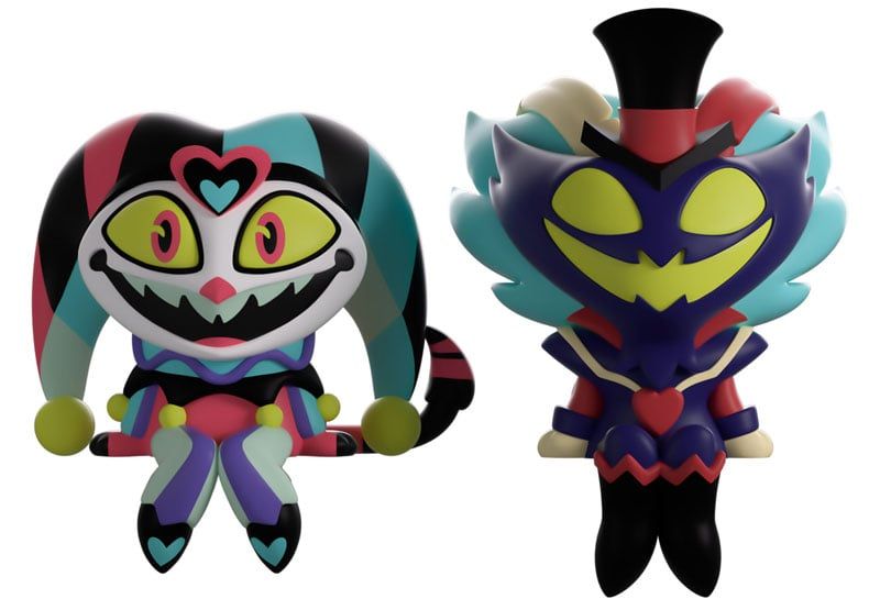 Monitor Figure 2pc Set Fizzarolli & Ozzie - Helluva Boss | Youtooz Fig ...