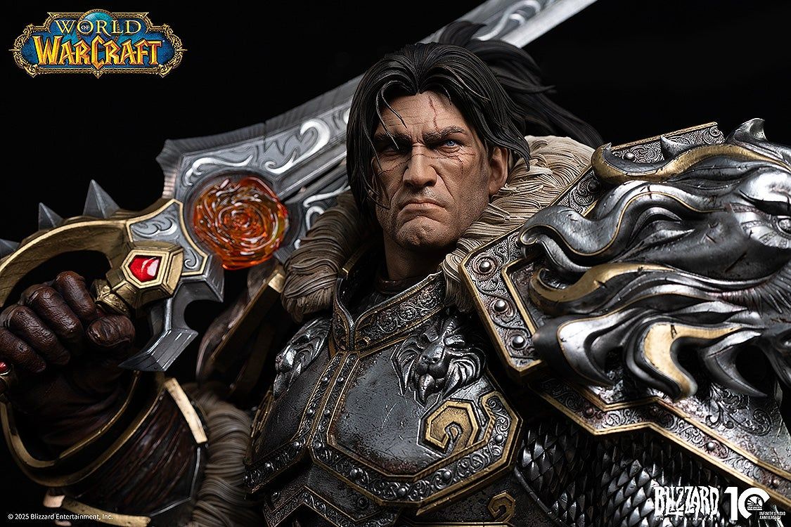 Varian Wrynn 1/3 Bust Model - World of Warcraft | Infinity Studio Fig ...