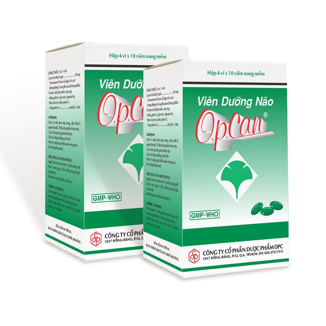 Viên Dưỡng Não OP.CAN® – Dược Phẩm OPC