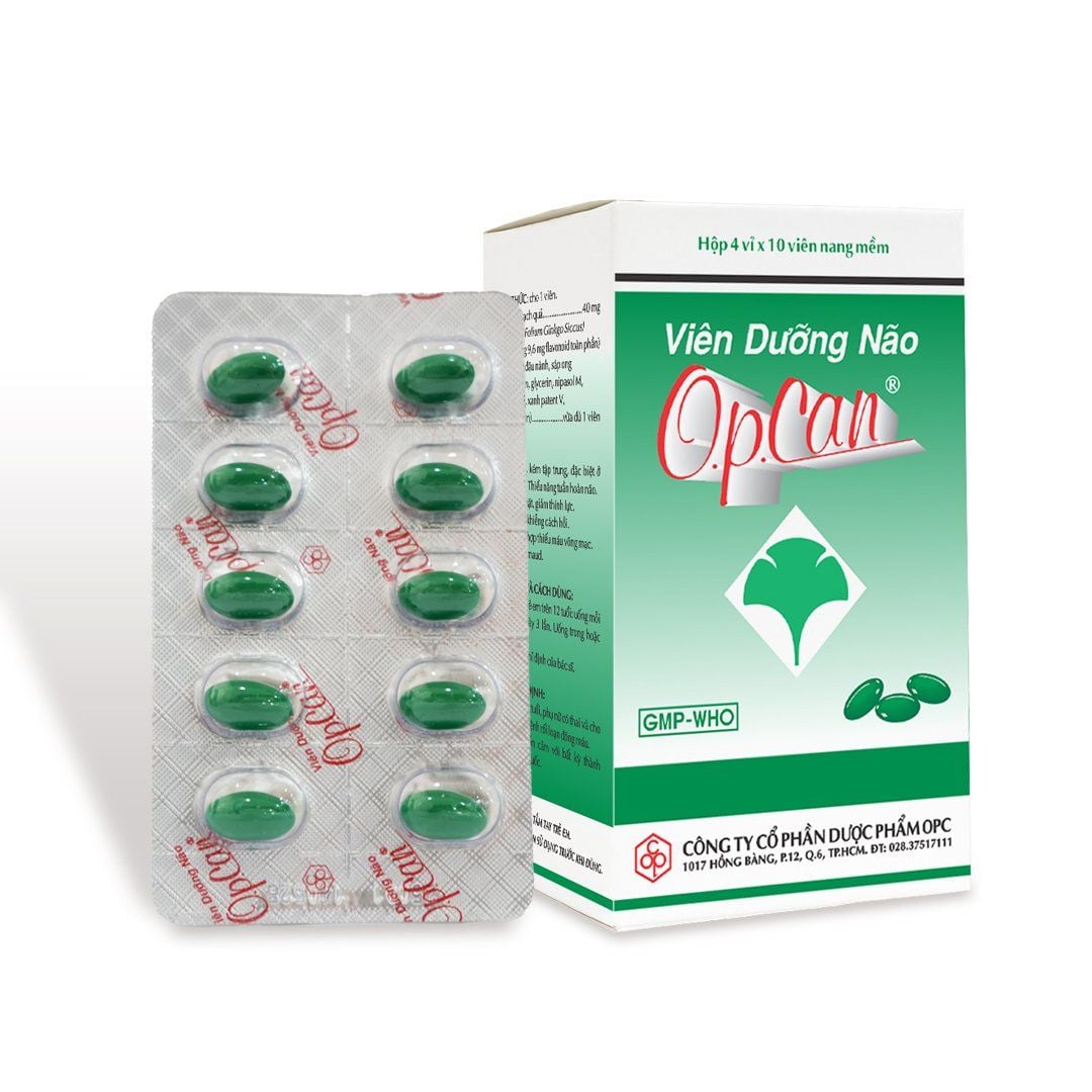 Viên Dưỡng Não OP.CAN® – Dược Phẩm OPC