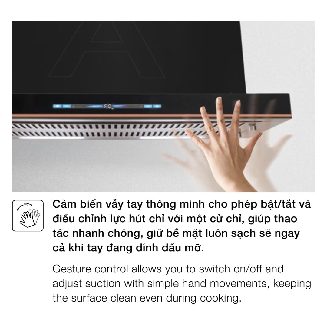 Máy hút mùi âm tủ Hafele HC-H706BS 533.87.798 - Phụ kiện Hafele