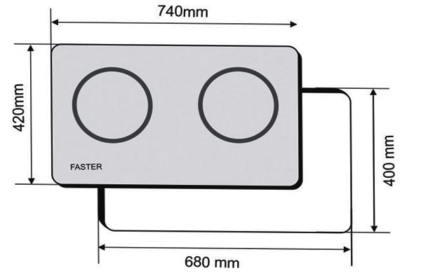 Bếp Từ Faster FS-2C – Điện Máy ĐTC