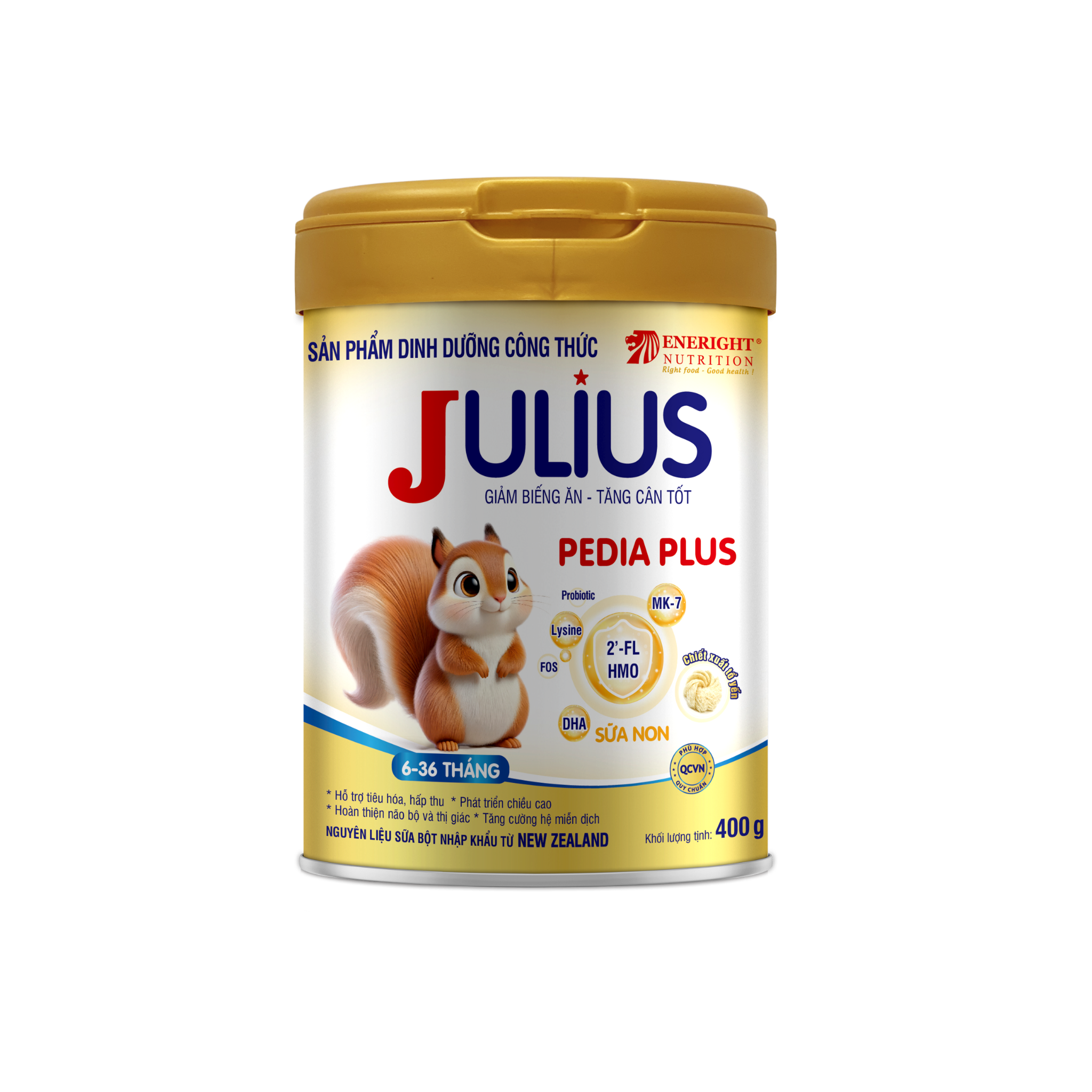 Sữa Bột JULIUS PEDIA PLUS Lon 400g (6-36 tháng) – solarfood