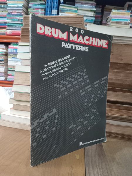 200 drum machine patterns - René-Pierre Bardet – Momo Bookstore