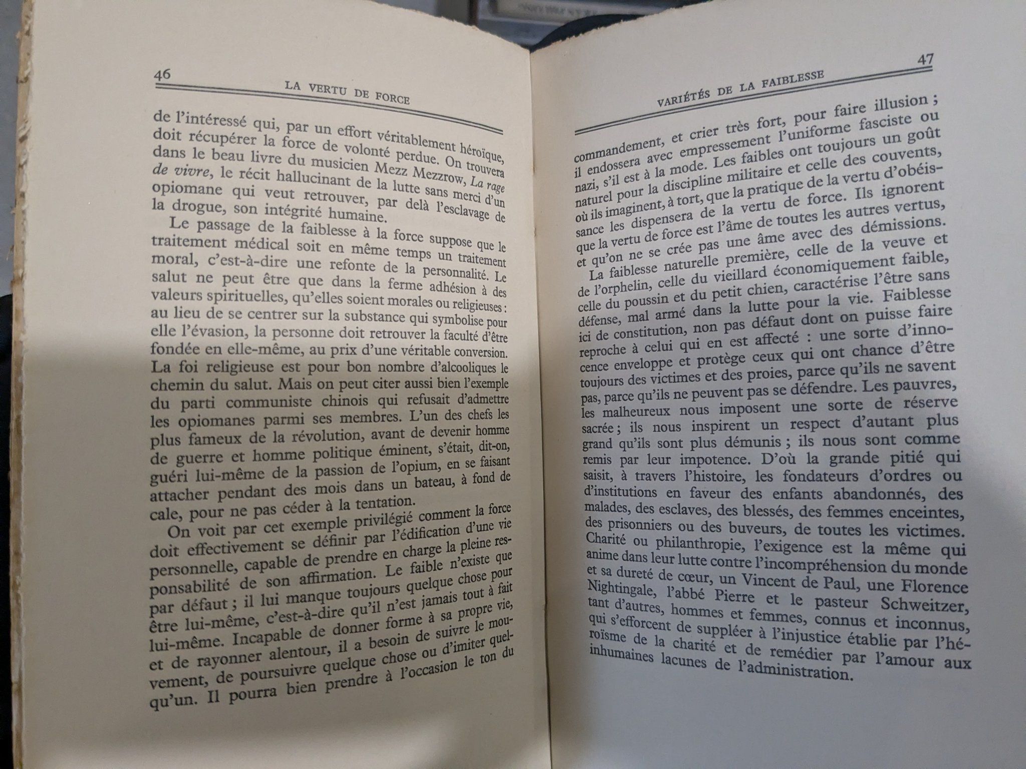 La Vertu de Force - Georges Gusdorf – Momo Bookstore