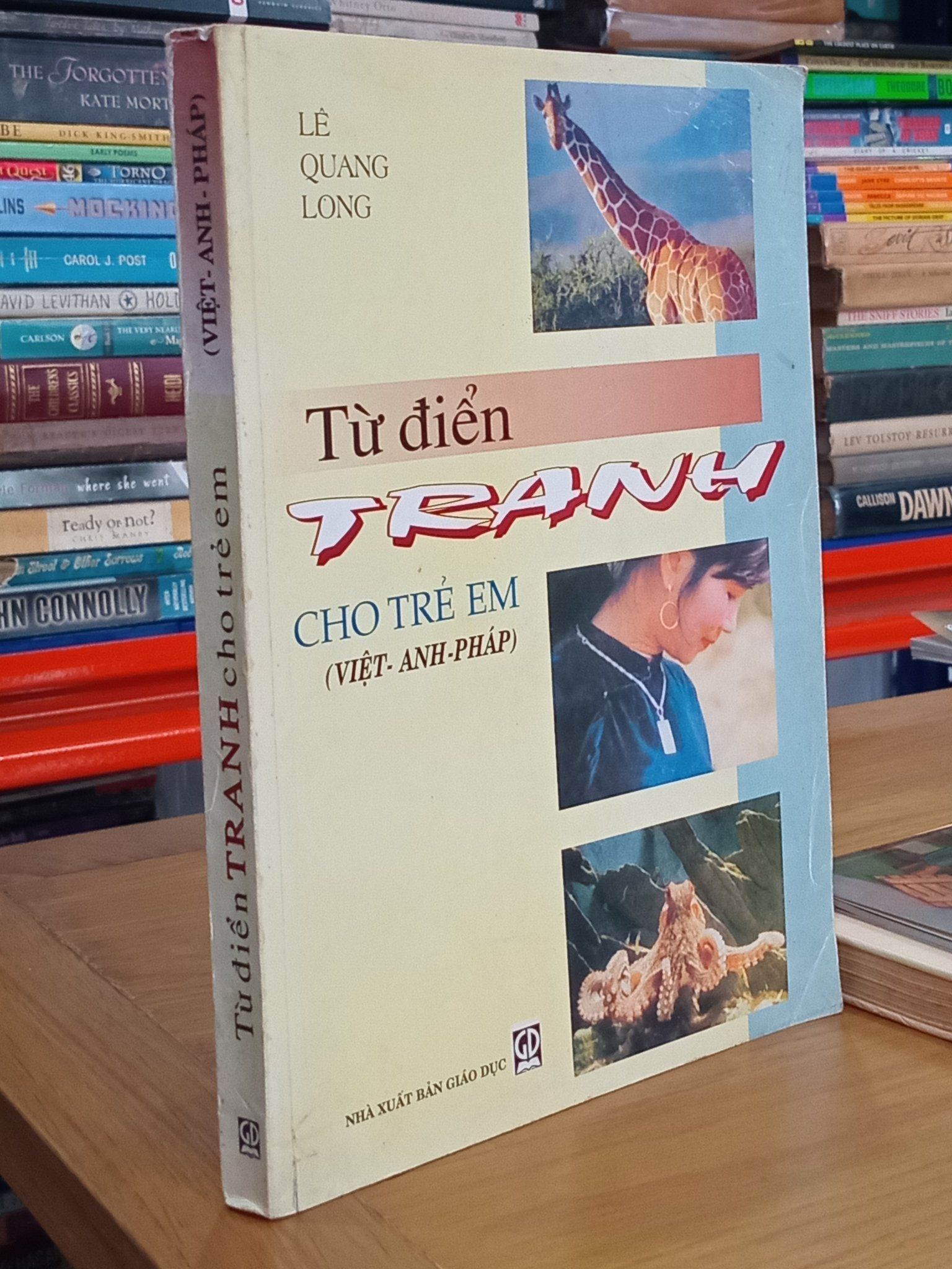 Từ điển tranh cho trẻ em (Việt-Anh-Pháp) - Lê Quang Long – Momo Bookstore