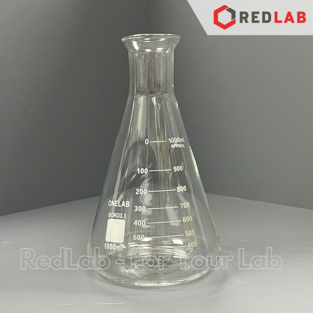 Bình tam giác miệng rộng ONELAB 50 100 250 500 1000 2000 3000 10000 ml ...