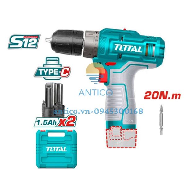 MÁY KHOAN PIN LITHIUM ION 20V KHÔNG KÈM SẠC