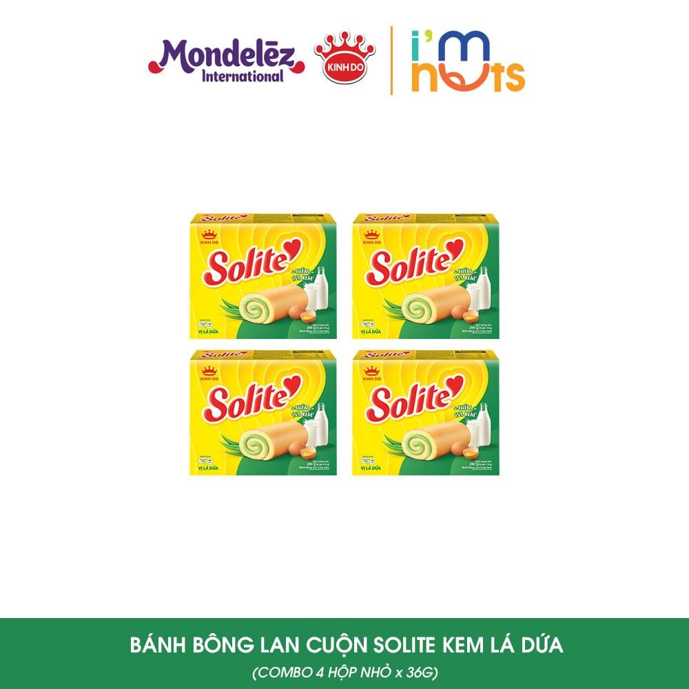 Bánh Bông Lan Solite Kem Kinh Đô Đủ Vị Phiên Bản Thường Và Hộp Quà Tết ...