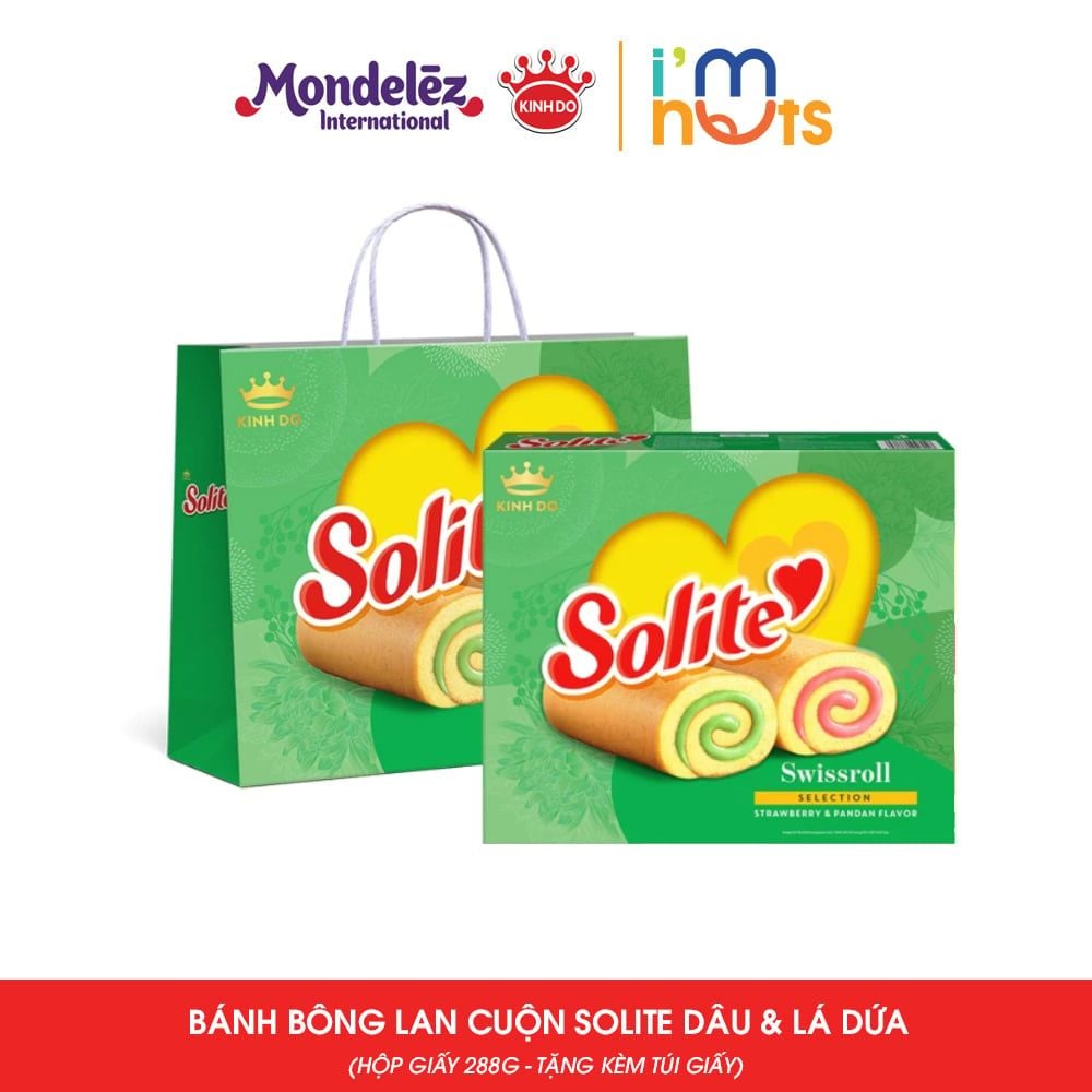 Bánh Bông Lan Solite Kem Kinh Đô Đủ Vị Phiên Bản Thường Và Hộp Quà Tết ...