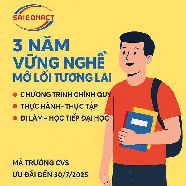 Học gì – Làm được đó tại Saigonact