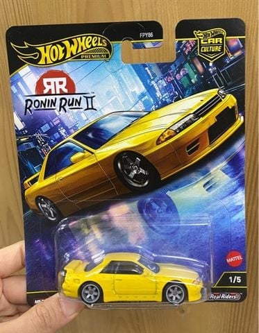 Xe Hot Wheels Car Culture Ronin Run II Nissan Skyline GT-R (R32) Pande ...