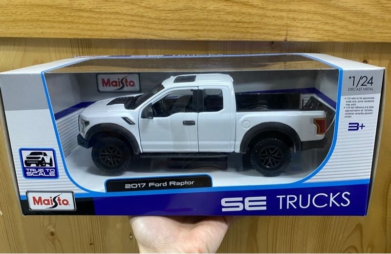 31266 - 1:24 SPECIAL FORD F-150 RAPTOR( Blue/White) – Đồ chơi trẻ em ...
