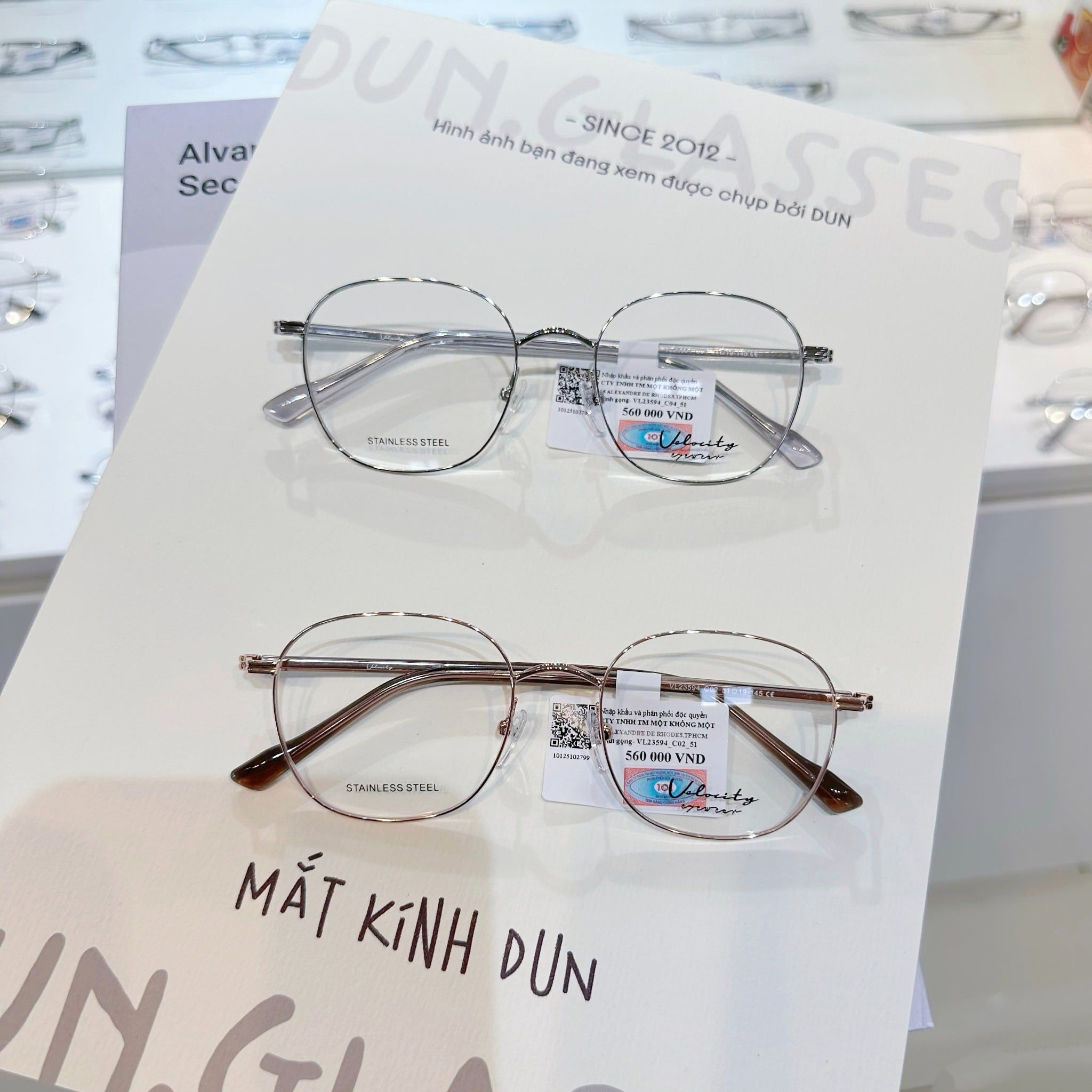 Mắt kính Velocity VL23594 - Mắt kính DUN