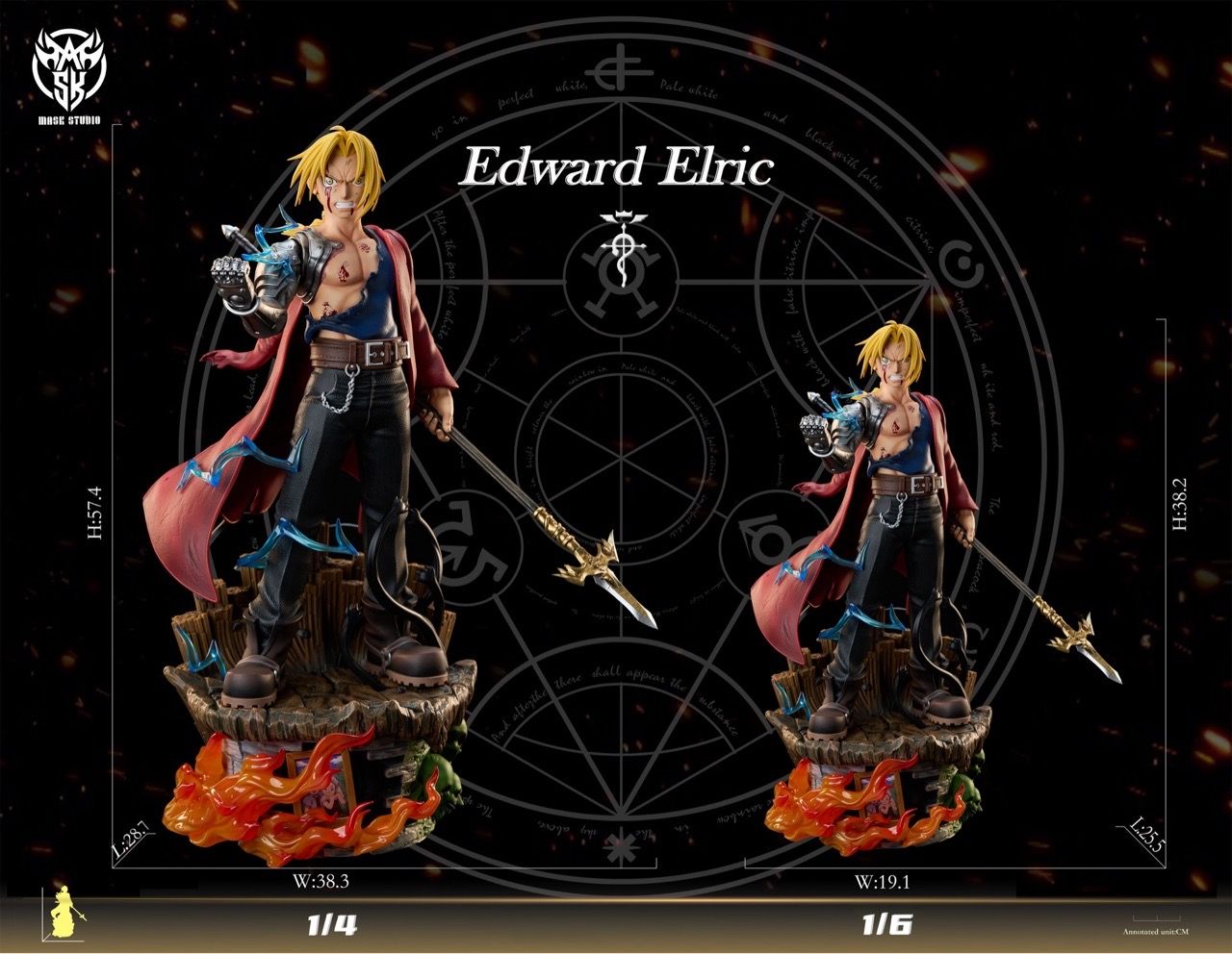 Edward Elic - Fullmetal Alchemist - Mask Studio – NZ Toys