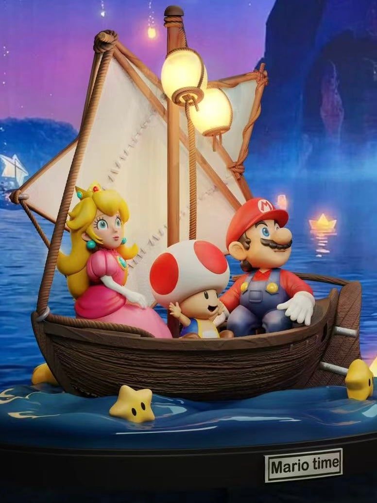 Mario & Princess Peach - Super Mario - Chao She Studio – NZ Toys