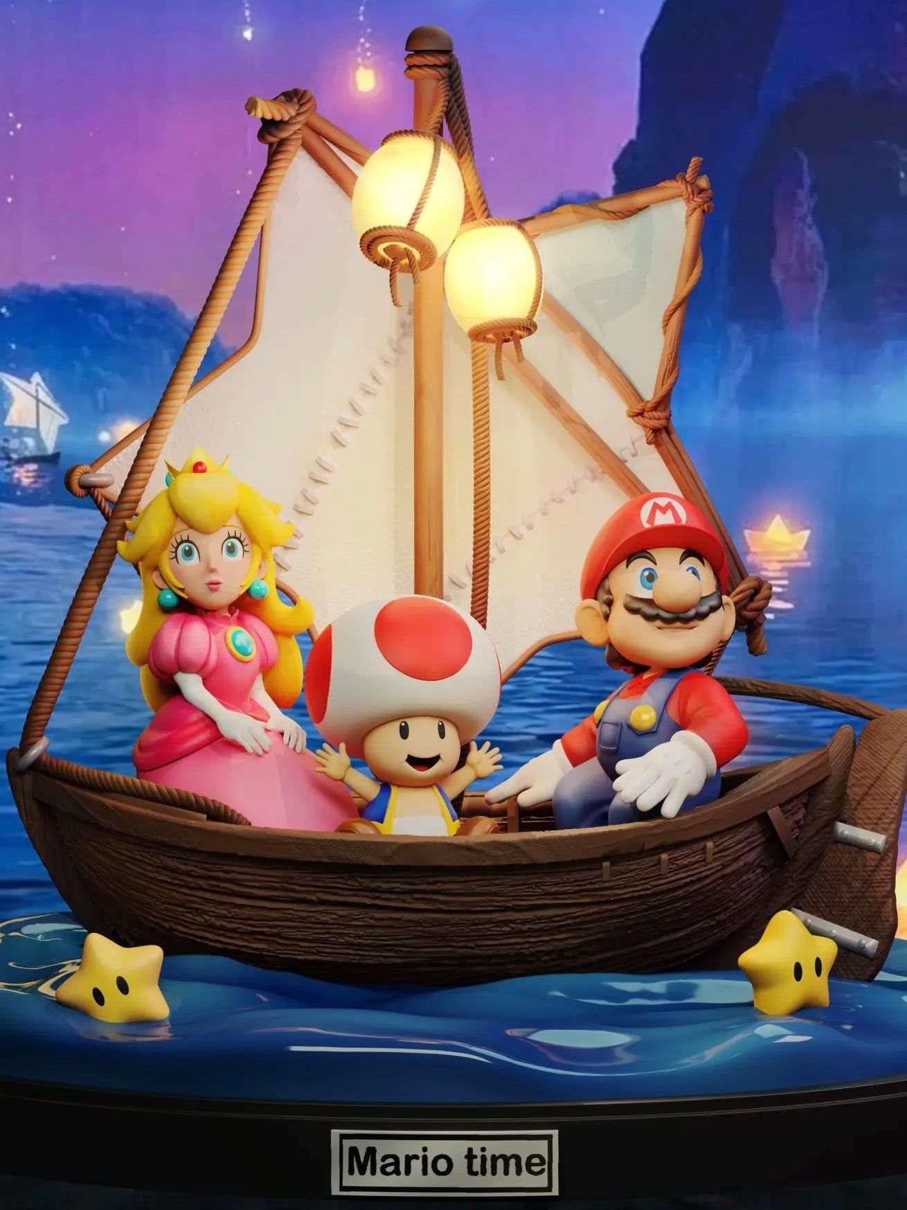 Mario & Princess Peach - Super Mario - Chao She Studio – NZ Toys