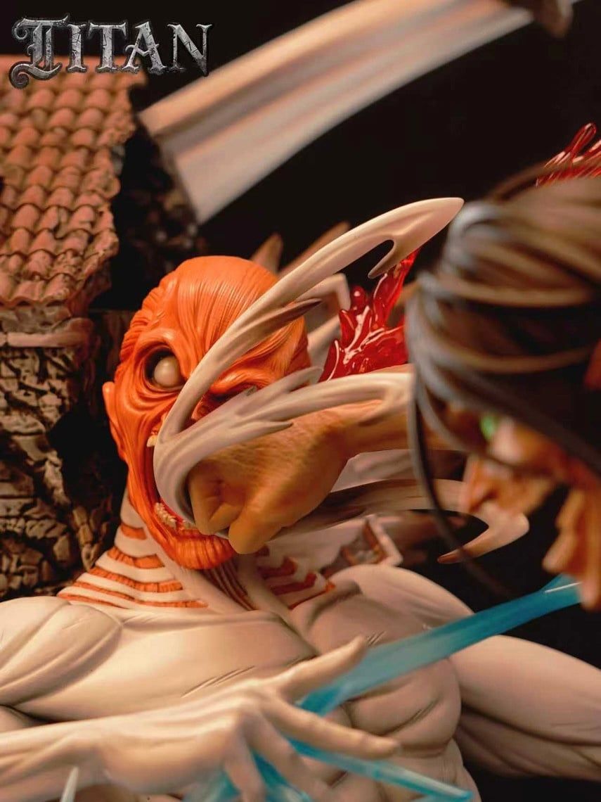 War Hammer Titan vs Attack Titan - Attack on Titan - TITAN Studio – NZ Toys