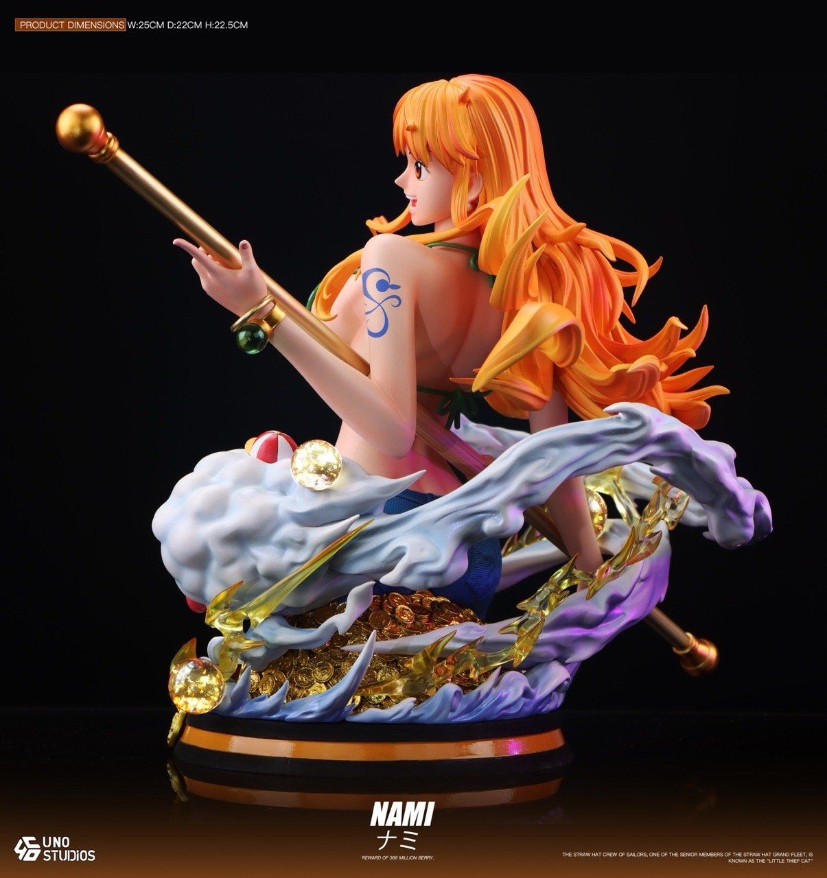 Bust Nami - One Piece - UNO Studio – NZ Toys