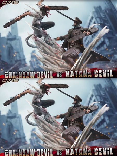 Denji vs Devil of the Knife - Chainsaw Man - 0715 Studio – NZ Toys