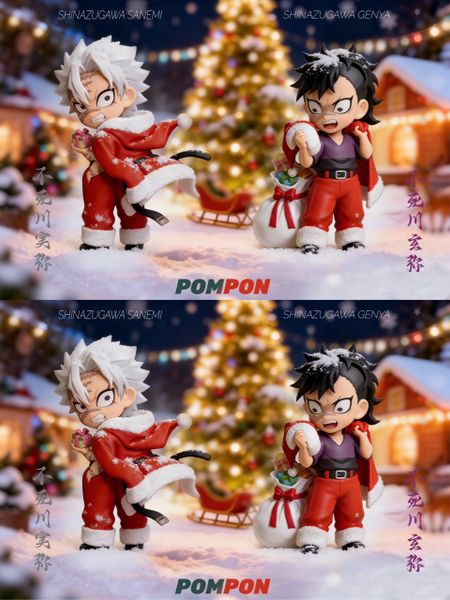 Genya & Sanemi - Kimetsu no Yaiba - PomPon Studio – NZ Toys
