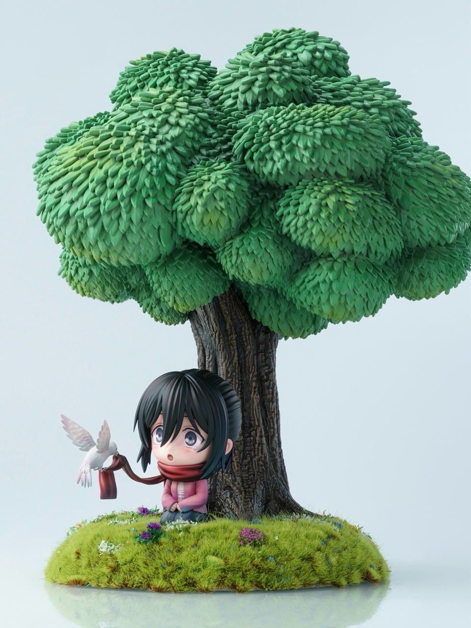 Mikasa Ackerman Chibi - Attack On Titan - AZ Studio – NZ Toys