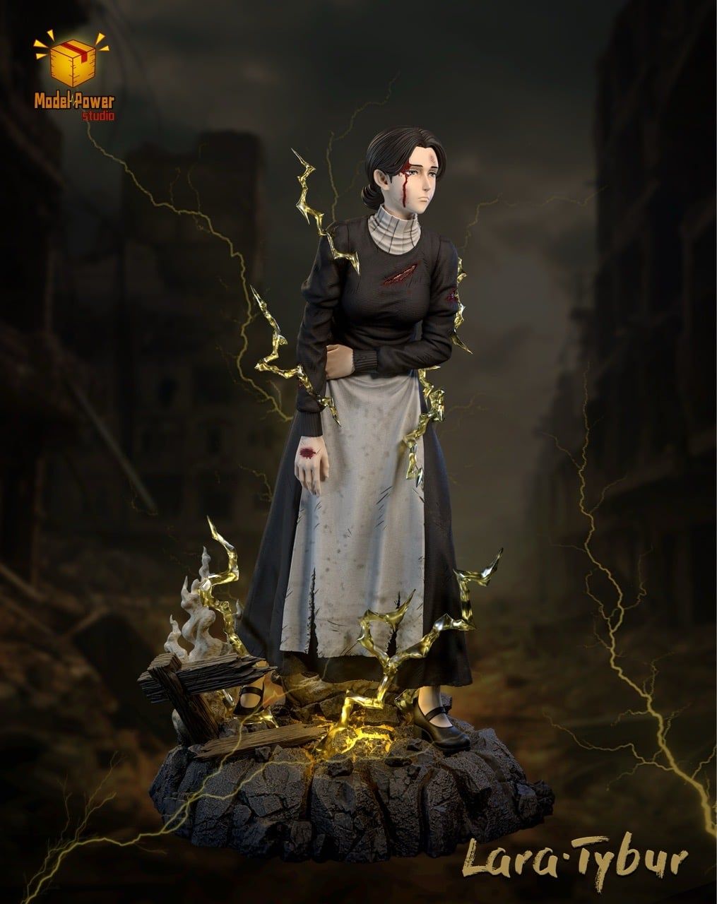 Lara Tybur - Attack On Titan - Model Power Studio – NZ Toys