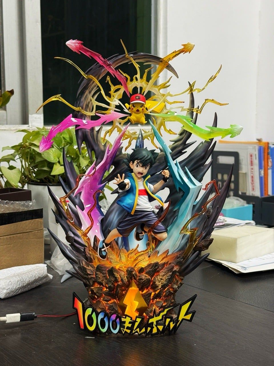 Ash Ketchum & Pikachu - Pokemon - White Noise Studio – NZ Toys