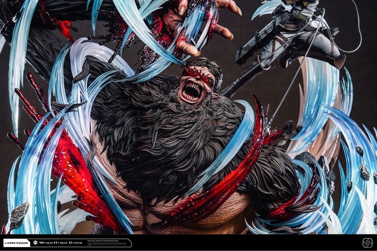 Levi vs Zeke - Attack On Titan - Hertz Studio – NZ Toys