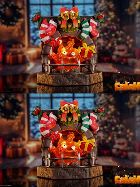 Christmas Calcifer - Howl's Moving Castle - Long Miao Studio – NZ Toys