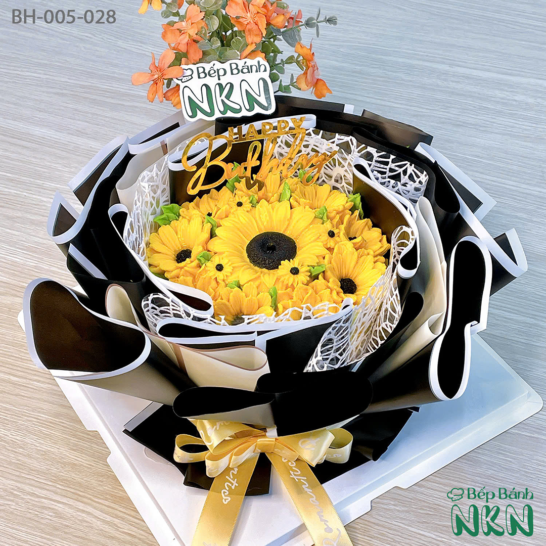 Bánh Bó Hoa Hướng Dương (BH-005-028) – Bếp bánh NKN