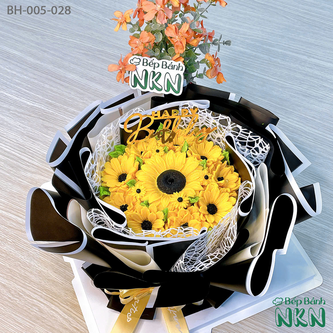 Bánh Bó Hoa Hướng Dương (BH-005-028) – Bếp bánh NKN