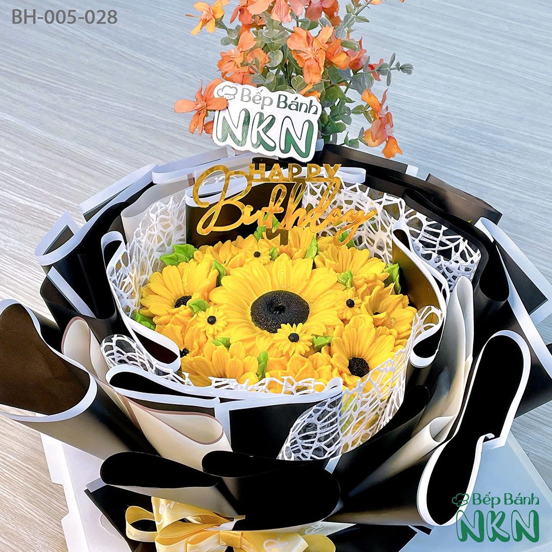 Bánh Bó Hoa Hướng Dương (BH-005-028) – Bếp bánh NKN