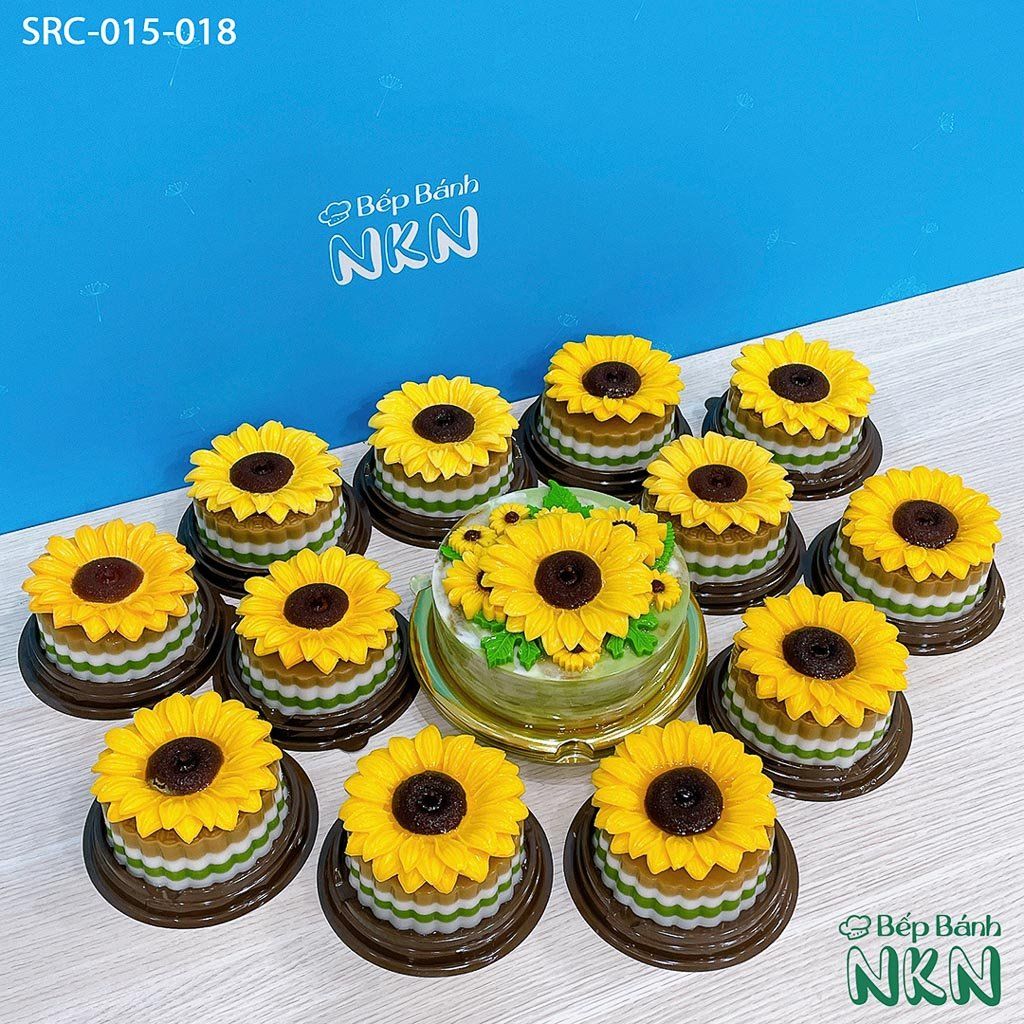 Set Bánh Cúng Thôi Nôi Hoa Hướng Dương (SRC-015-018) – Bếp bánh NKN
