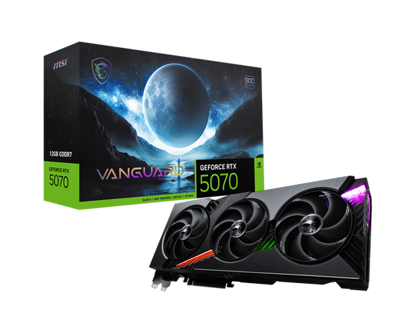 CARD ĐỒ HỌA MSI RTX 5070 12G VANGUARD SOC