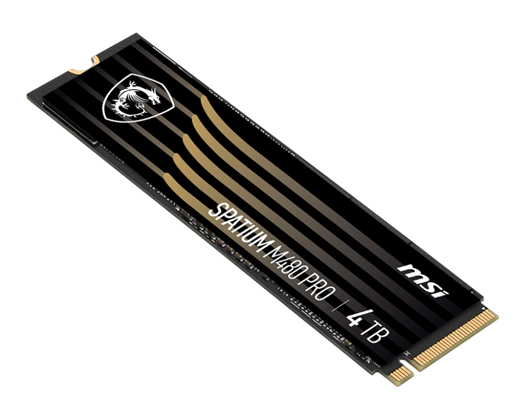 Ổ CỨNG SSD MSI SPATIUM M480 Pro PCIe 4.0 NVMe M.2 1TB (7400/6000)