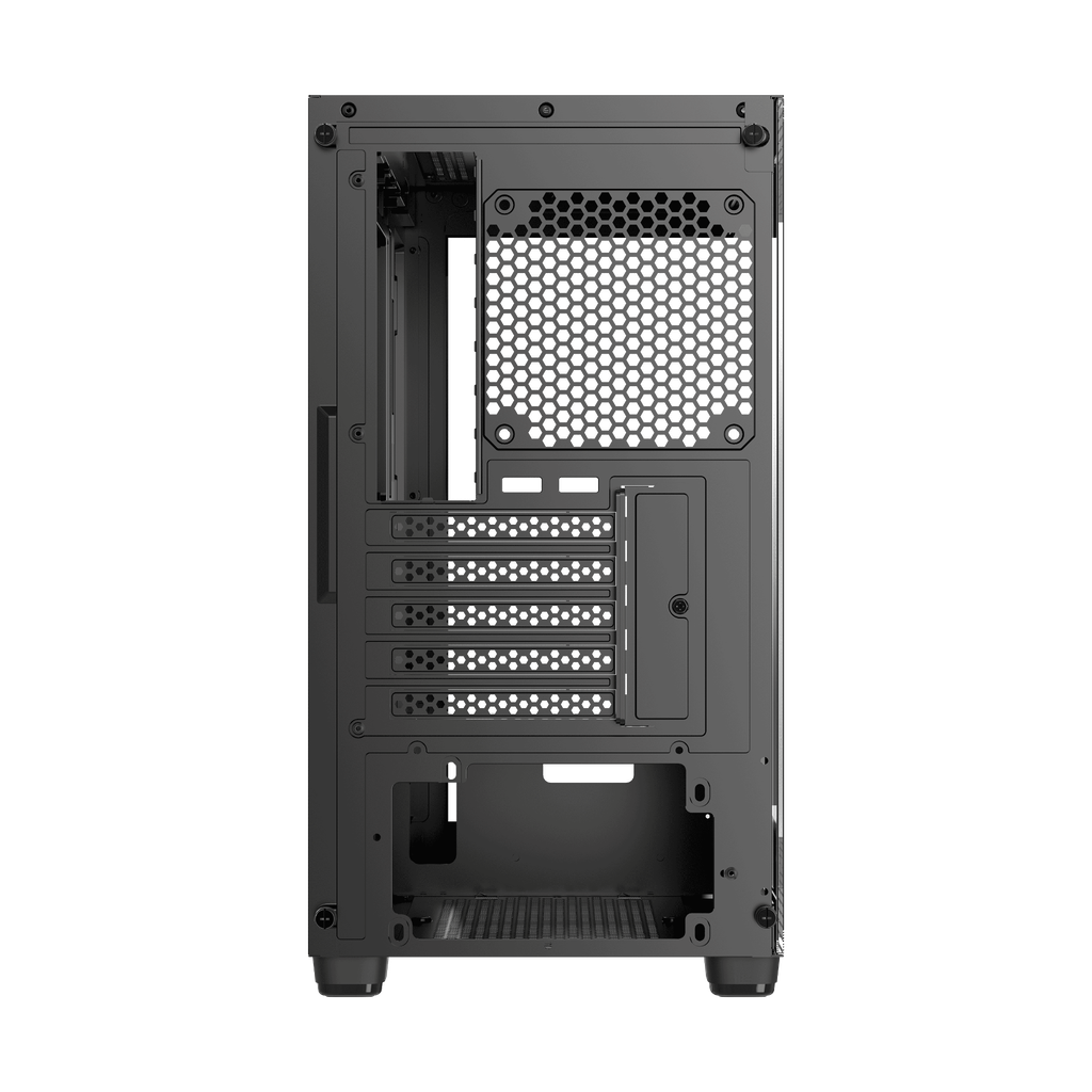 Vỏ Case Ocypus Gamma C52 ARGB - BLACK (Sẵn 3 Fan ARGB)