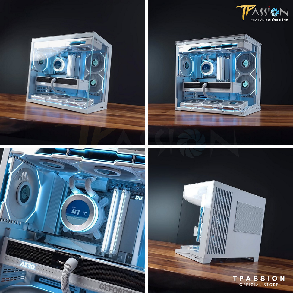 Tản nhiệt nước AIO Lian Li HydroShift II LCD-C 360N - WHITE (TRẮNG/KHÔ