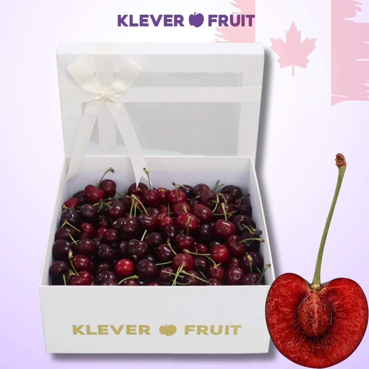 Cherry Đỏ Canada Nhập Khẩu Cao Cấp - Canadian Cherry | Klever Fruit