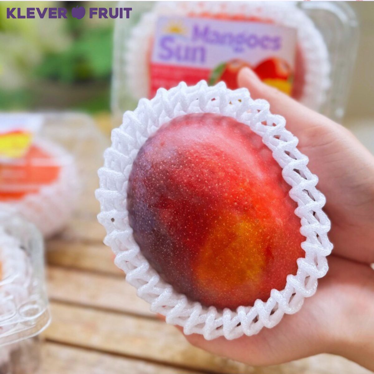Xoài Mặt Trời Đỏ Nhật - Đặc Sản Việt Nam Cao Cấp | Klever Fruit
