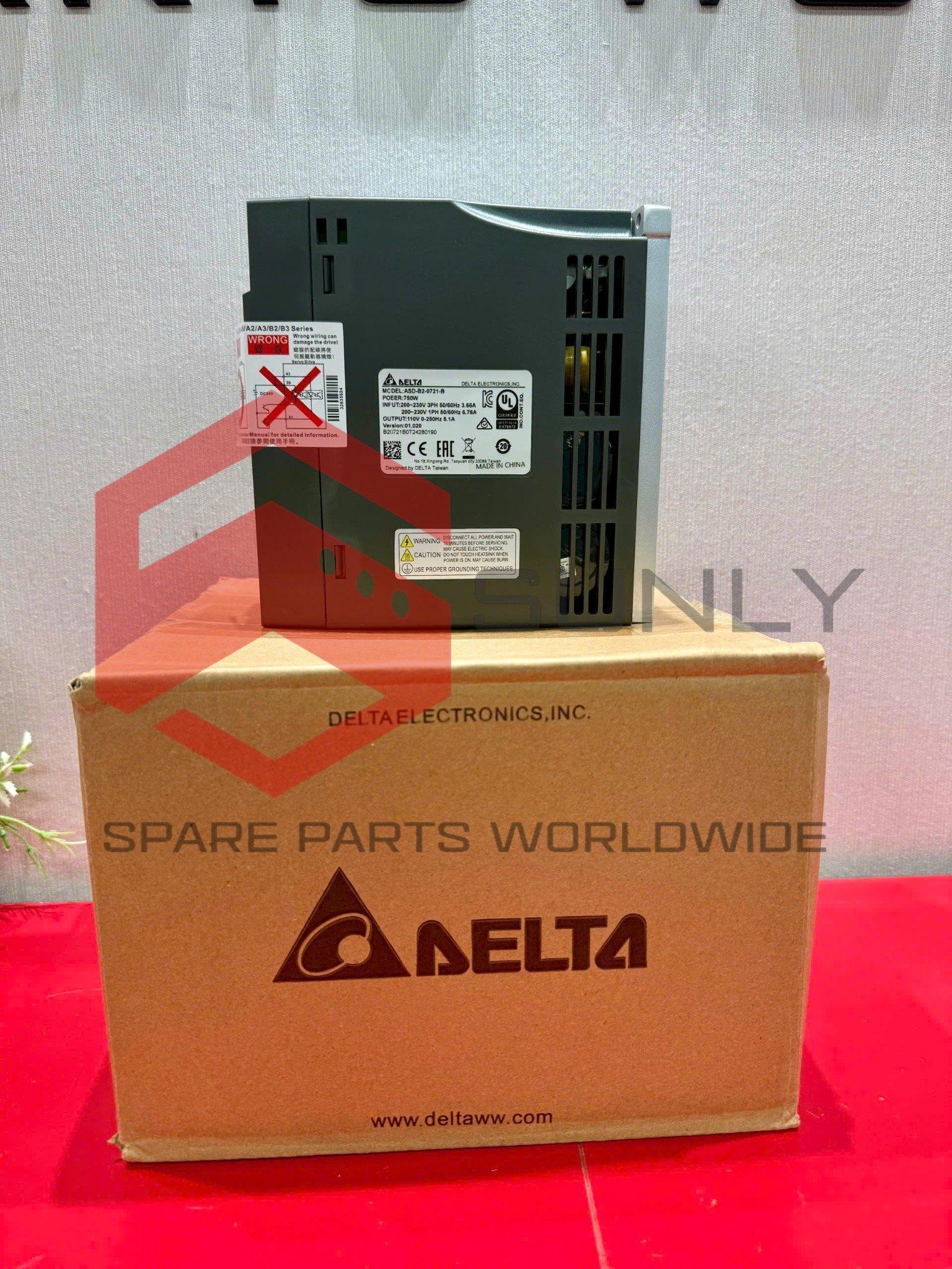 ASD-B2-0721-B | Bộ điều khiển DELTA ASD-B2-0721-B – SUNLY INDUSTRY