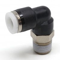 Đầu Nối Nhanh Khí Nén Dạng Cong 90° Ren Ngoài Pisco PL5/16-N2U (Bộ 1 s – Vật Tư Sài Gòn