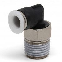 Đầu Nối Nhanh Khí Nén Dạng Cong 90° Ren Ngoài Pisco PL1/4-02MW (Bộ 1 s – Vật Tư Sài Gòn