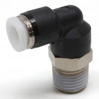 Đầu Nối Nhanh Khí Nén Dạng Cong 90° Ren Ngoài Pisco PL1/4-N2UW (Bộ 1 s – Vật Tư Sài Gòn