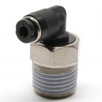 Đầu Nối Nhanh Khí Nén Dạng Cong 90° Ren Ngoài Pisco PL2-01M (Bộ 1 sản – Vật Tư Sài Gòn