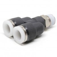 Đầu Nối Nhanh Khí Nén Dạng Chữ Y Ren Ngoài Pisco PX3/8-02W (Bộ 1 sản p – Vật Tư Sài Gòn