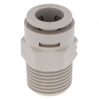 Đầu Nối Nhanh Khí Nén Dạng Thẳng Thân Lục Giác Ren Ngoài Pisco APC12-0 ...